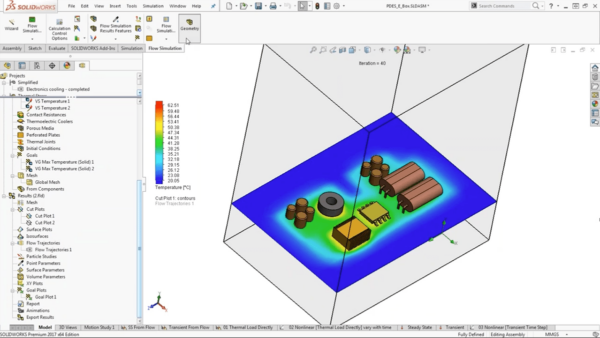 SOLIDWORKS Simulation - Methods of Applying a Thermal Load to your ...