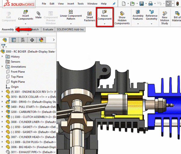 SOLIDWORKS: Be in the Clear with your Assemblies, using Dynamic Clearance