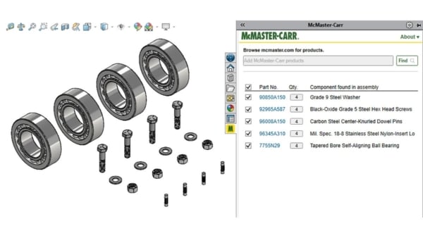 How To Use the McMaster-Carr Add-in for SOLIDWORKS
