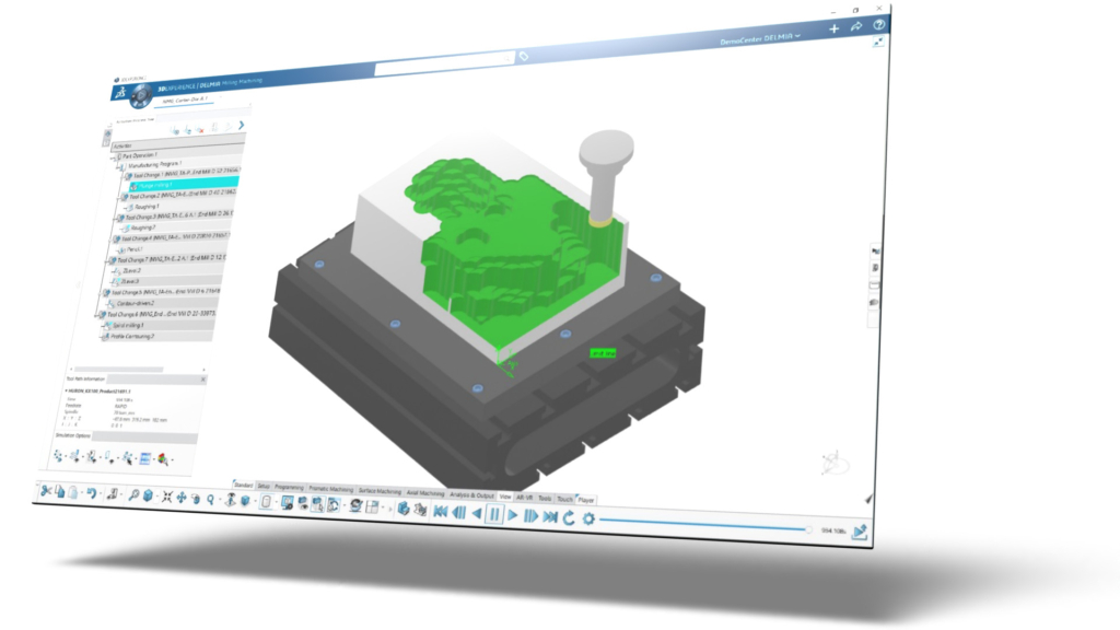 3DEXPERIENCE DELMIA Machining Solutions - Next-Gen CNC Tools