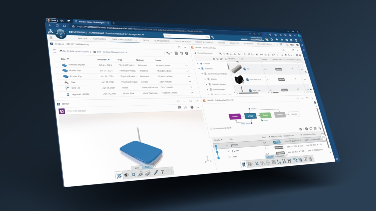 3DEXPERIENCE Cloud PLM Collab Packs – Connect CAD and Non-CAD Users