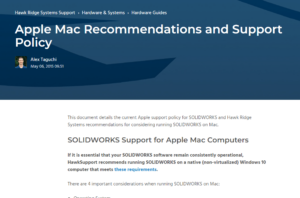 Can I Run SOLIDWORKS on a Mac?