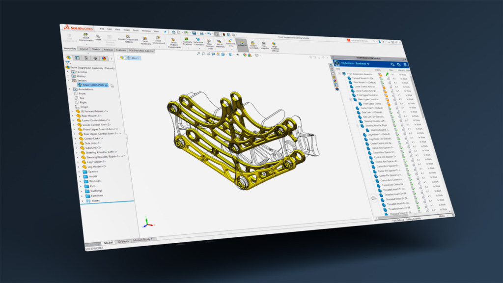 SOLIDWORKS Desktop Suite – Integrated Design, Analysis & PDM Tools