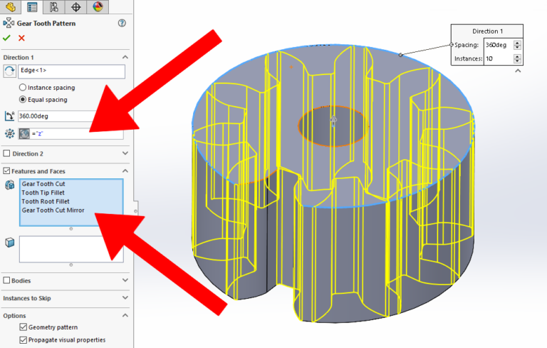 How to Model Accurate Involute Spur Gears in SOLIDWORKS